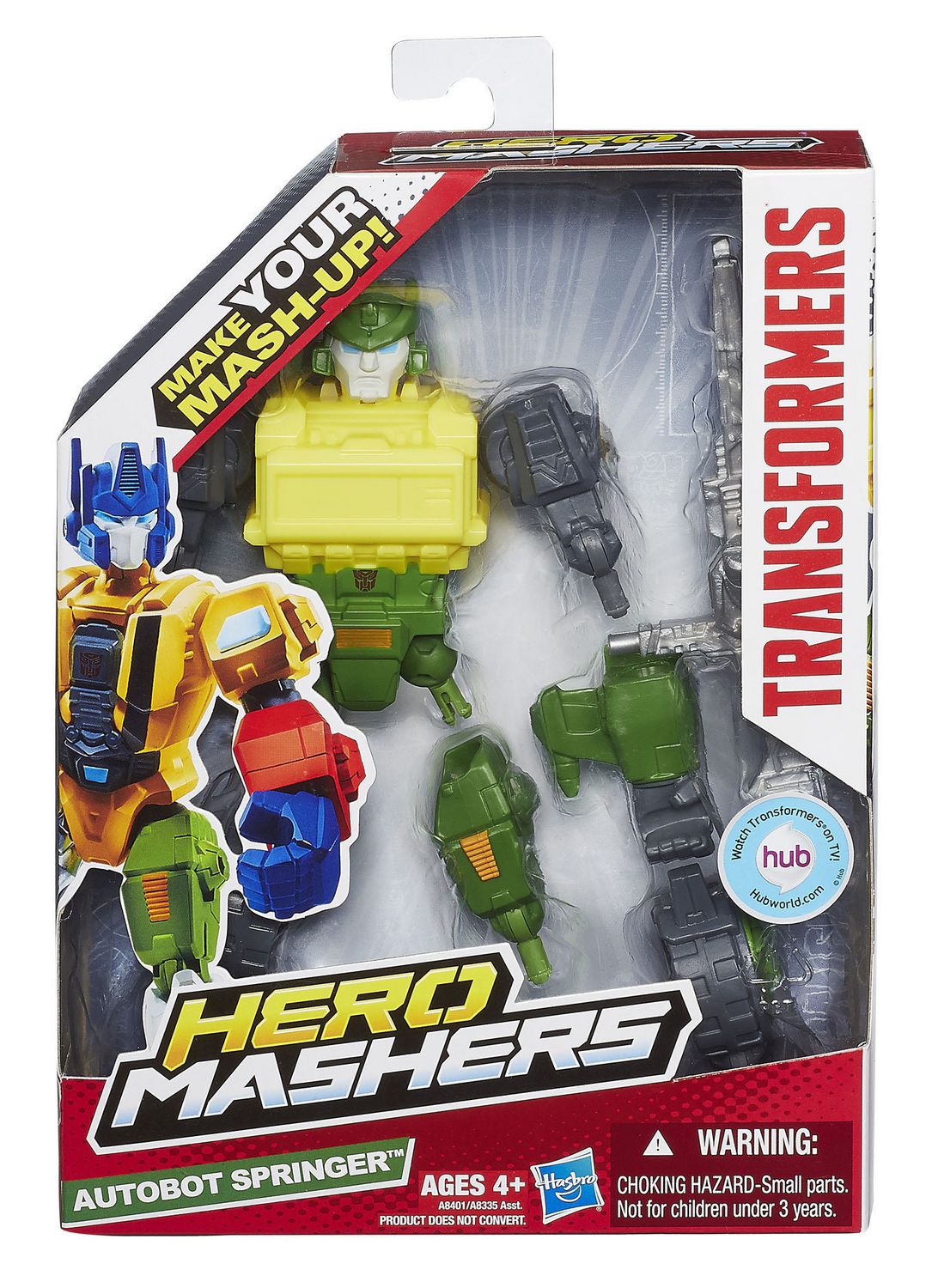 Transformers Hero Mashers Autobot Springer Figure | Walmart Canada