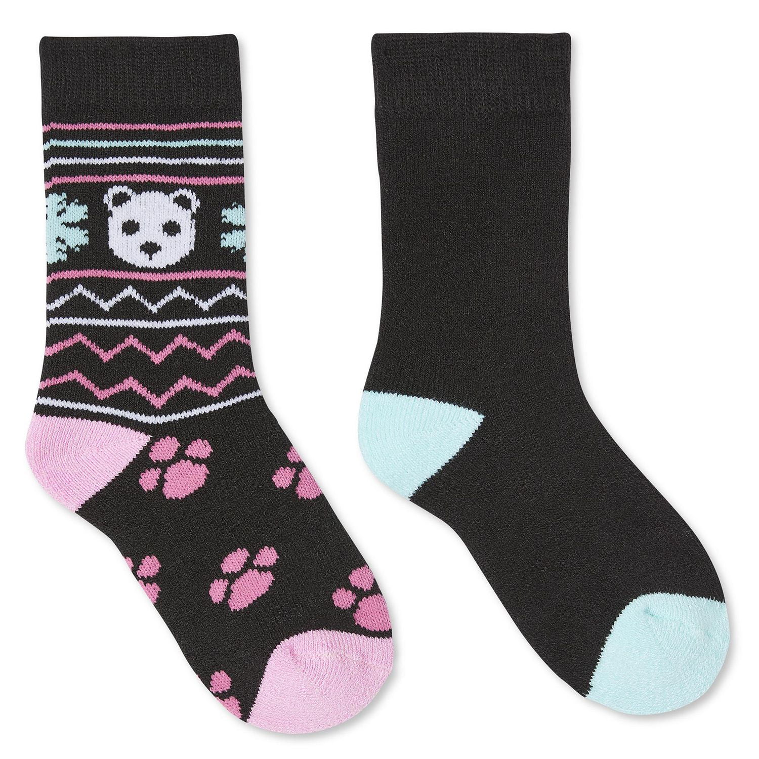 Click here for Athletic Works George Girls Crew Socks 2-Pack M prices