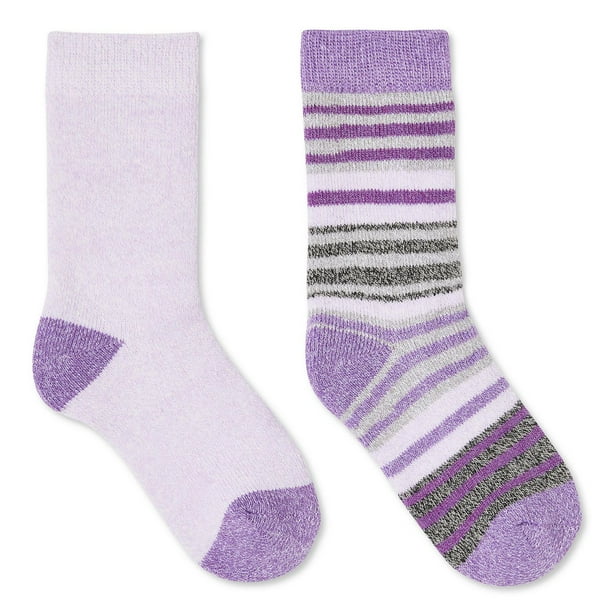 George Girls' Crew Socks 2-Pack - Walmart.ca