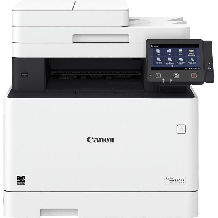 Canon imageCLASS MF743Cdw Multifunction Color Laser Printer | Walmart ...