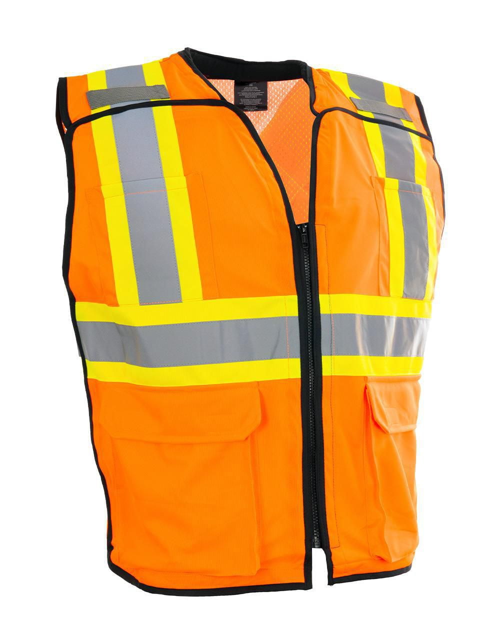 Click here for Forcefield Deluxe Zip-Up Safety Vest 5 Point Tear-... prices