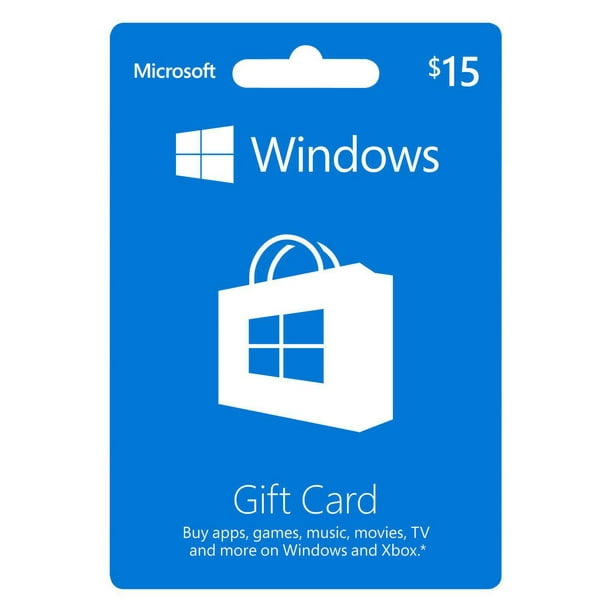 Windows Gift Card $15 CAD [Download] - Walmart.ca