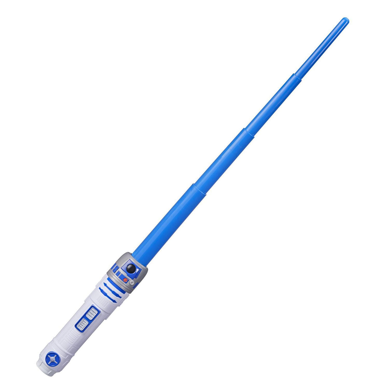 Star Wars Lightsaber Squad R2 D2 Extendable Blue Lightsaber Roleplay Toy for Kids Ages 4 and Up Walmart