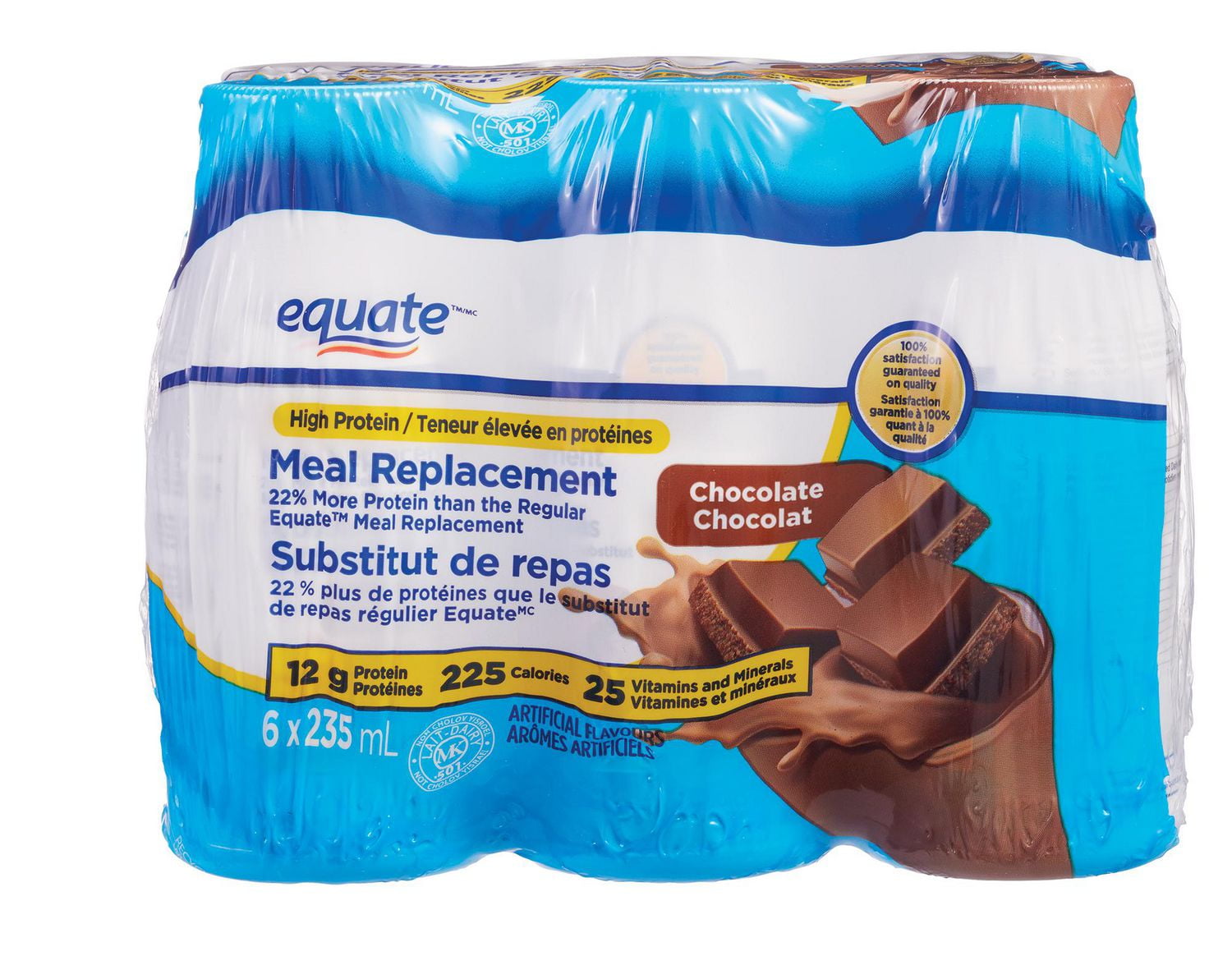 Equate Chocolate High Protein Meal Replacement | Walmart Canada