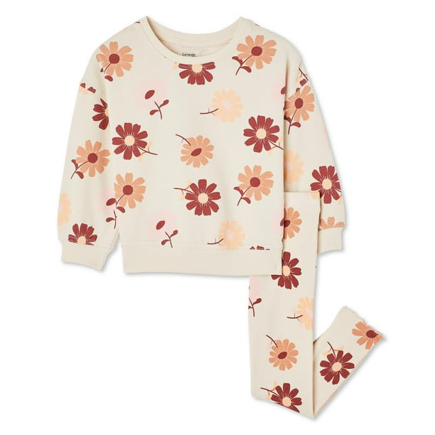 George Toddler Girls' Lounge 2-Piece Set - Walmart.ca