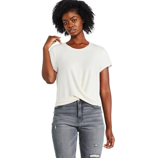 George Women's Twist Front Tee - Walmart.ca