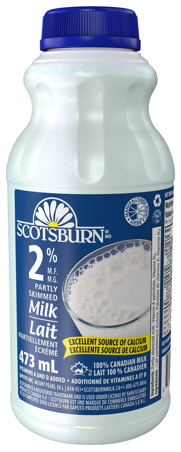 Scotsburn 2% Partly Skimmed Milk | Walmart Canada