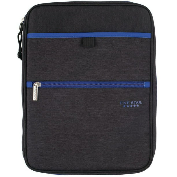 Five Star 1" Carry-All Zipper Binder, Cobalt/Black - Walmart.ca