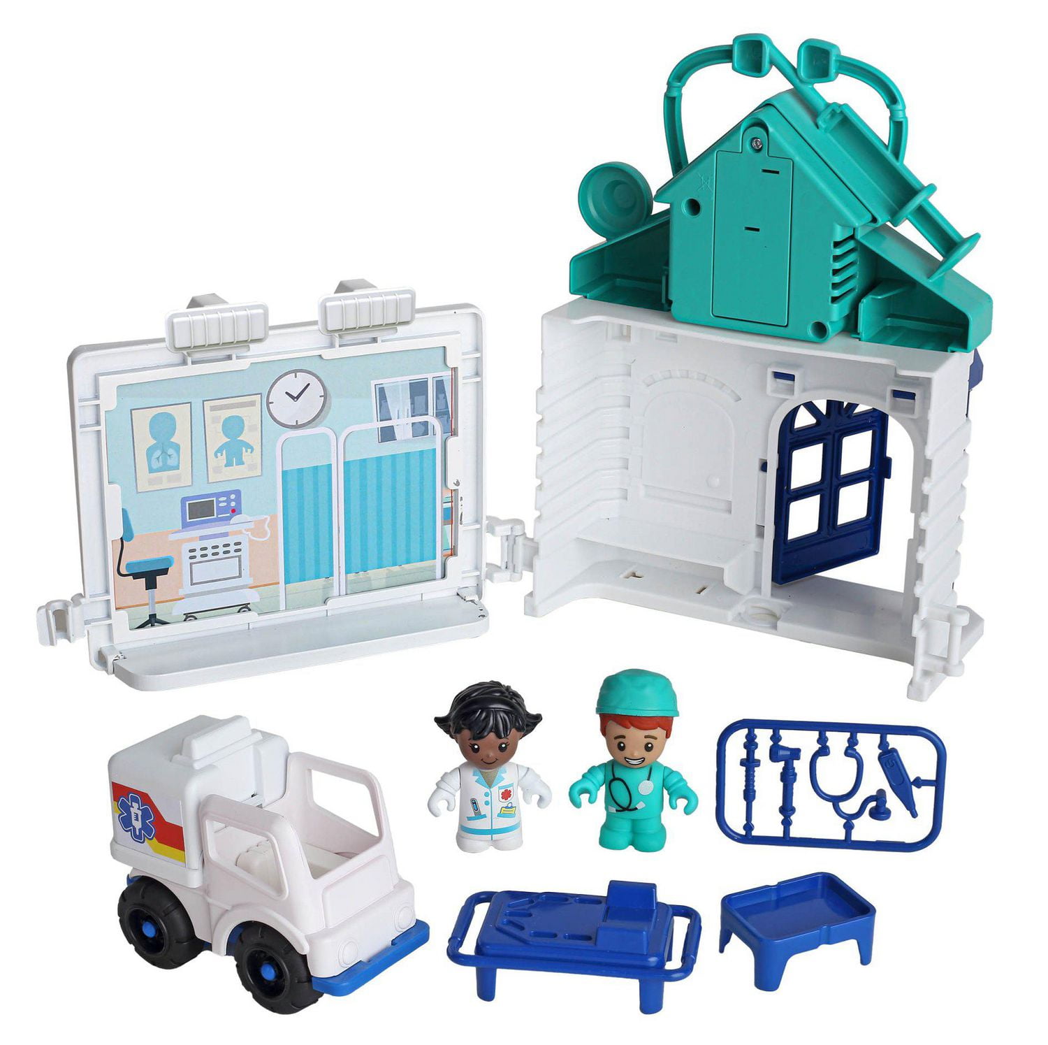 Kid Connection City Play Set Hospital Play Set