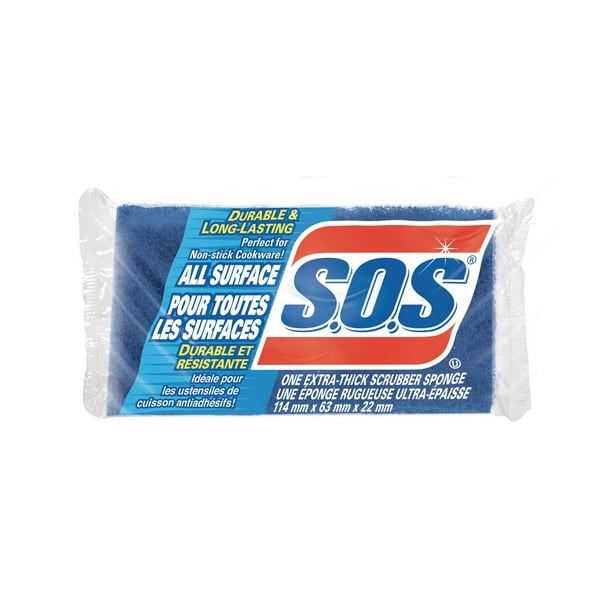 S.O.S All Surface Scrubbing Sponge, 1 Scrubbing Sponge - Walmart.ca