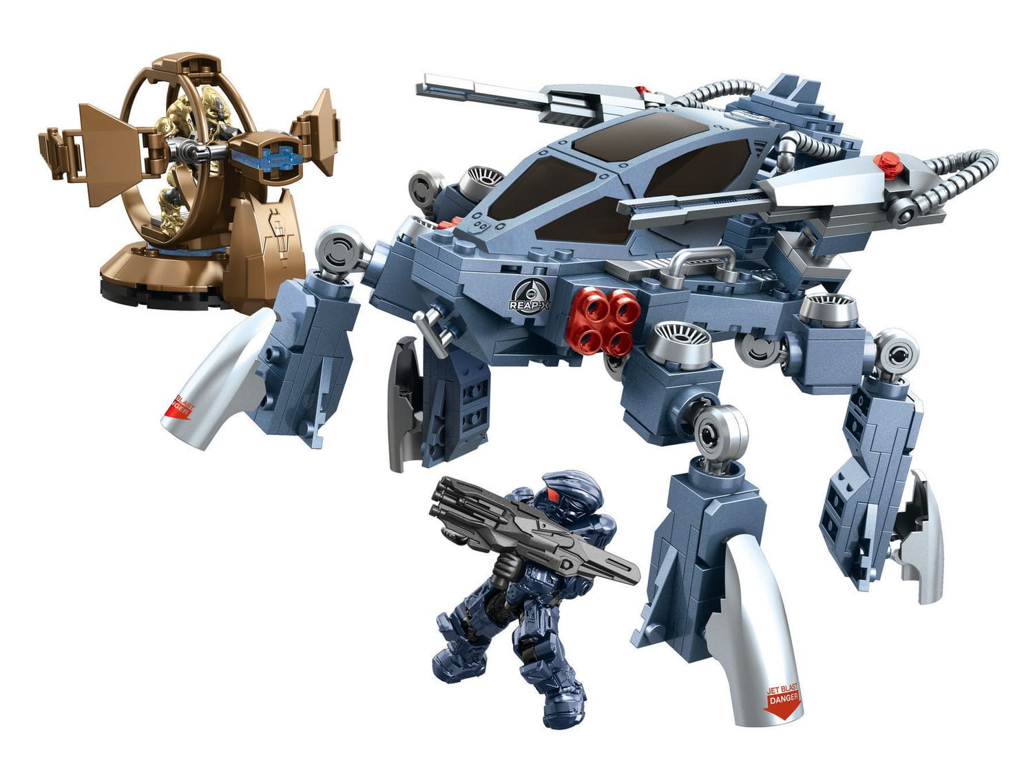 Mega Brands Inc MEGA BLOKS Halo - Unsc Quad Walker (97263) | Walmart Canada