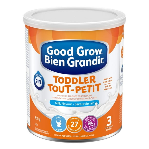 Good Grow Nutritional Toddler Drink, 12+ months, Milk Flavour, 850 g ...