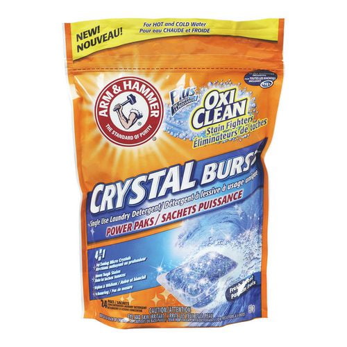 ARM & HAMMER® Plus OxiClean® Crystal Burst™ Power Paks 24ct | Walmart ...