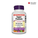 Webber Naturals® Super Prostate, Extra Strength, ONE PER DAY FORMULA ...