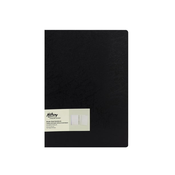 Hilroy Premiere Binder Notebook Black Large - Walmart.ca