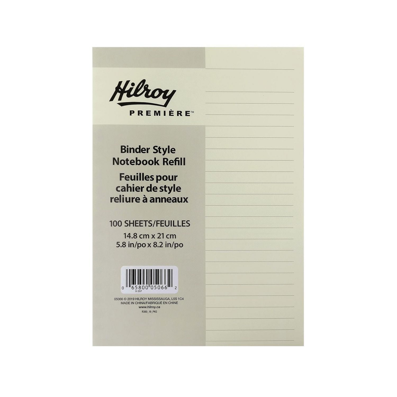 Hilroy Premiere Binder Notebook Ruled Refill Small | Walmart Canada