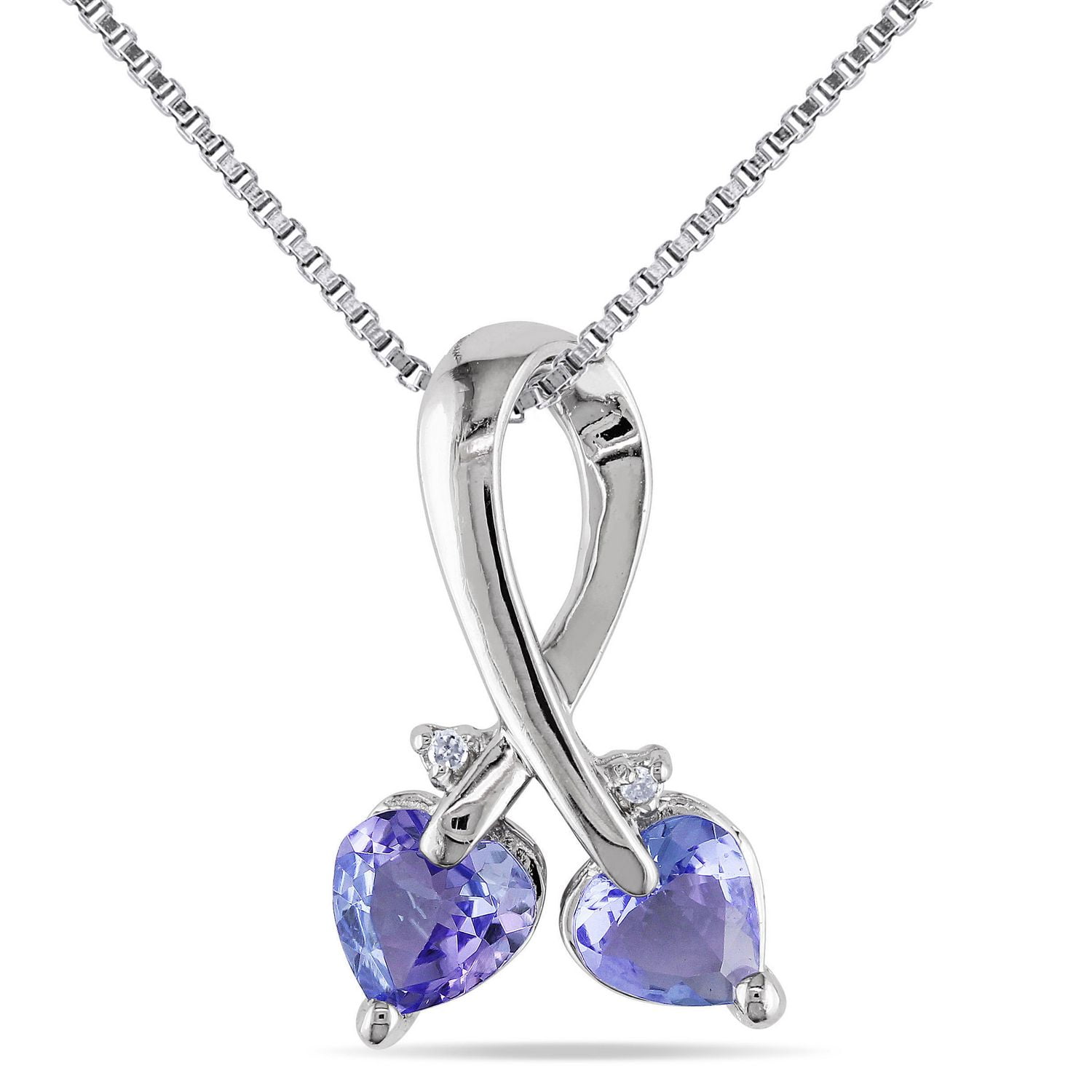 Click here for Tangelo 4/5 Carat T. G.W. Tanzanite And Diamond-Ac... prices
