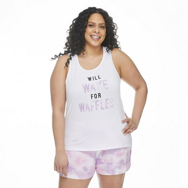 George Plus Women's Lush Pajamas 2-Piece Set - Walmart.ca