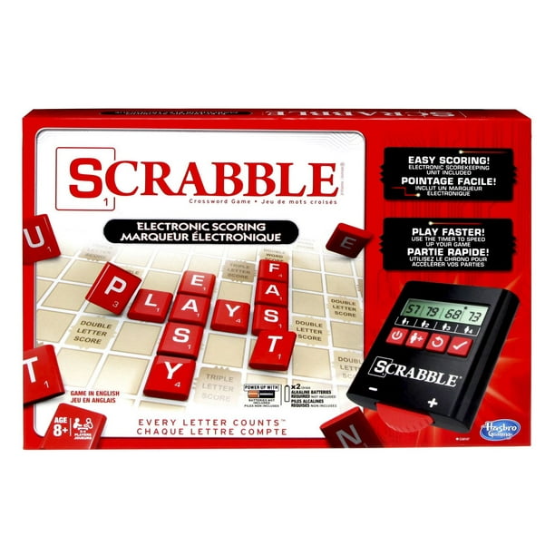 Scrabble Game (Electronic Scoring) - Walmart.ca