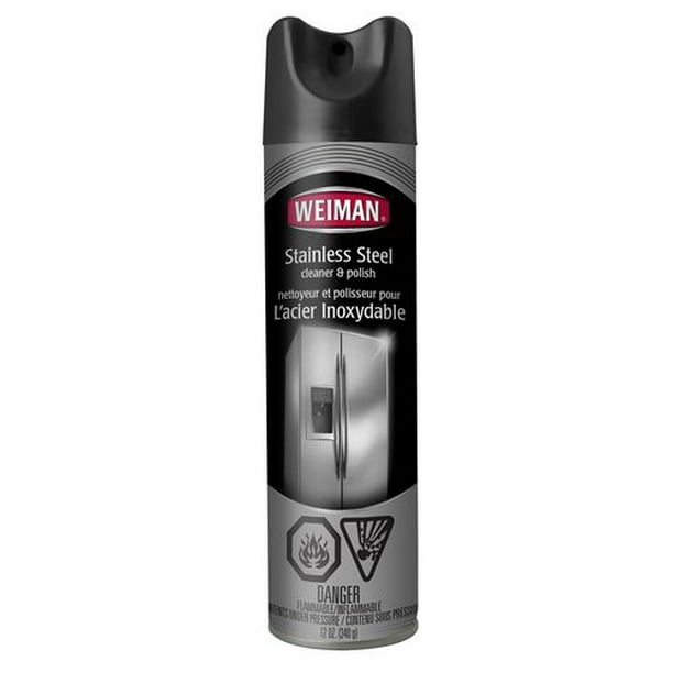 Weiman Stainless Steel Cleaner & Polish Aerosol - Walmart.ca
