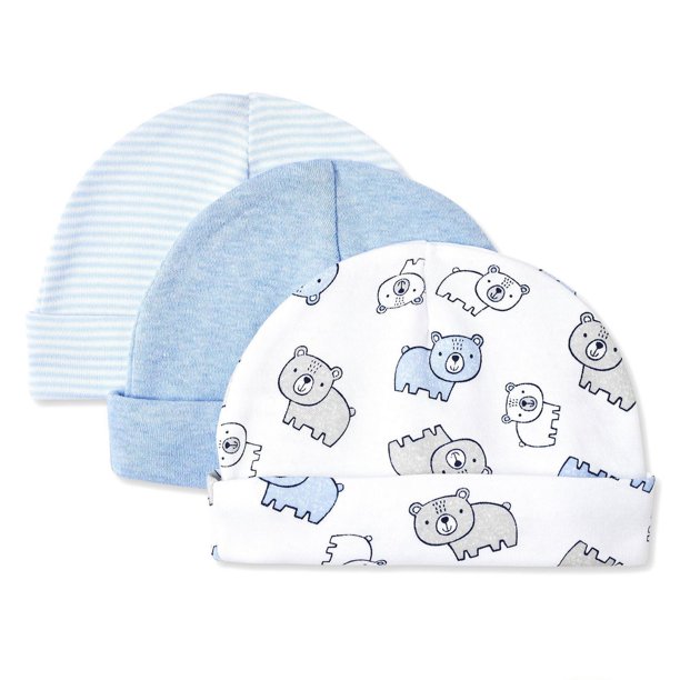 George Baby Boys' 3-Pack Caps - Walmart.ca