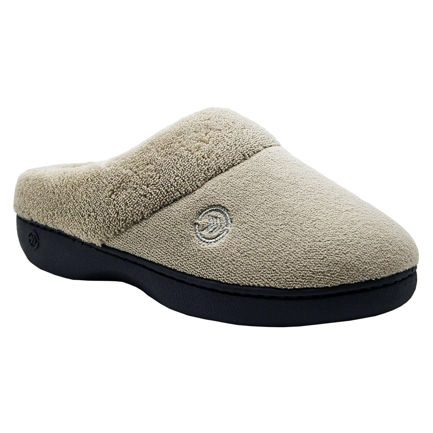 Click here for Isotoner Womens Della Microterry Hoodie Slippers 5 prices