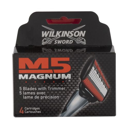 Schick CANADA Wilkinson Sword M5 Magnum Refills 4 count | Walmart Canada