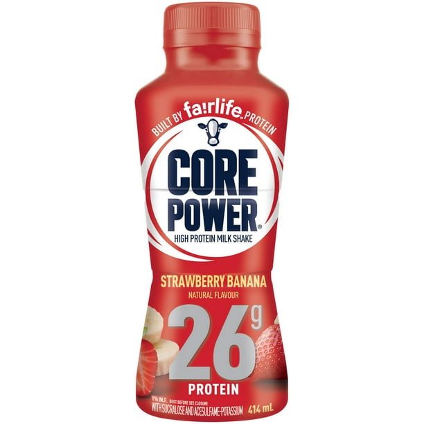 Core Power Strawberry Banana, Strbry Protein Shake - Walmart.ca