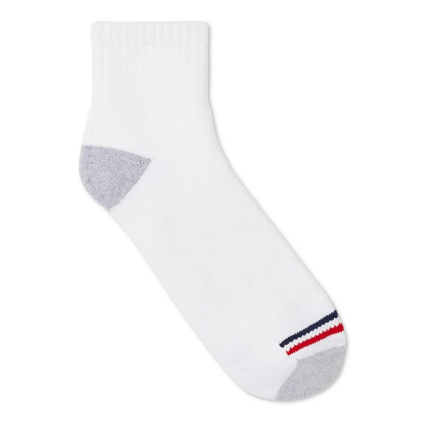 George Men's Quarter-Crew Socks - Walmart.ca