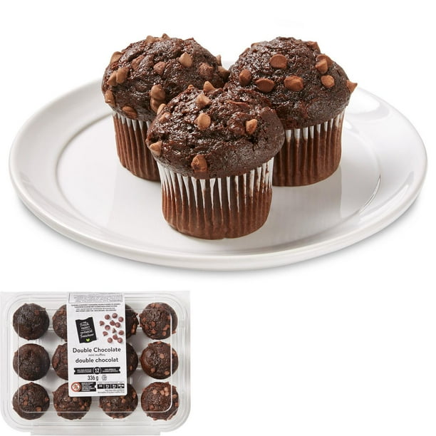 Your Fresh Market Double Chocolate Mini Muffins - Walmart.ca