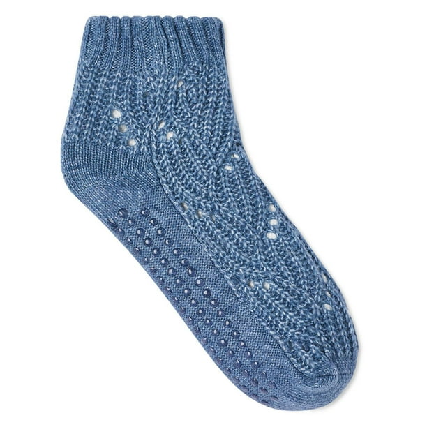 George Women's Ankle Knit Slipper Socks - Walmart.ca