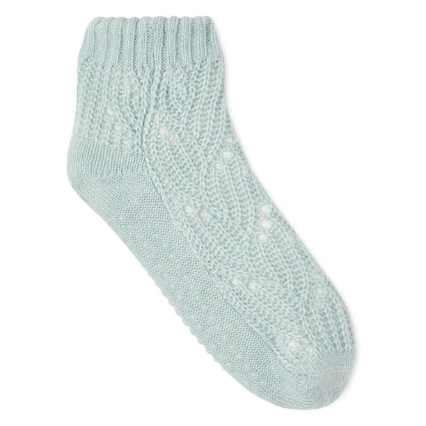 George Women's Ankle Knit Slipper Socks - Walmart.ca