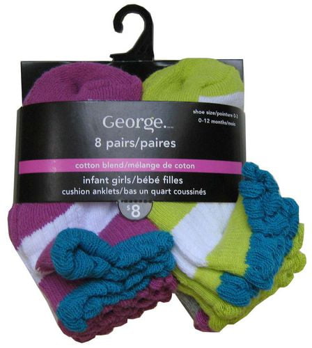 George Girls Anklet Socks | Walmart Canada