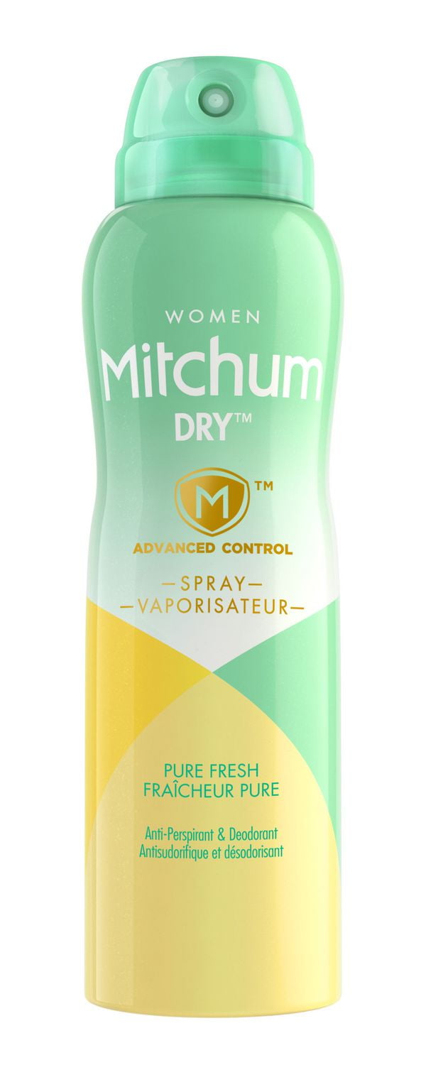 Mitchum Dry™ Women's Pure Fresh Anti-Perspirant & Deodorant Spray ...