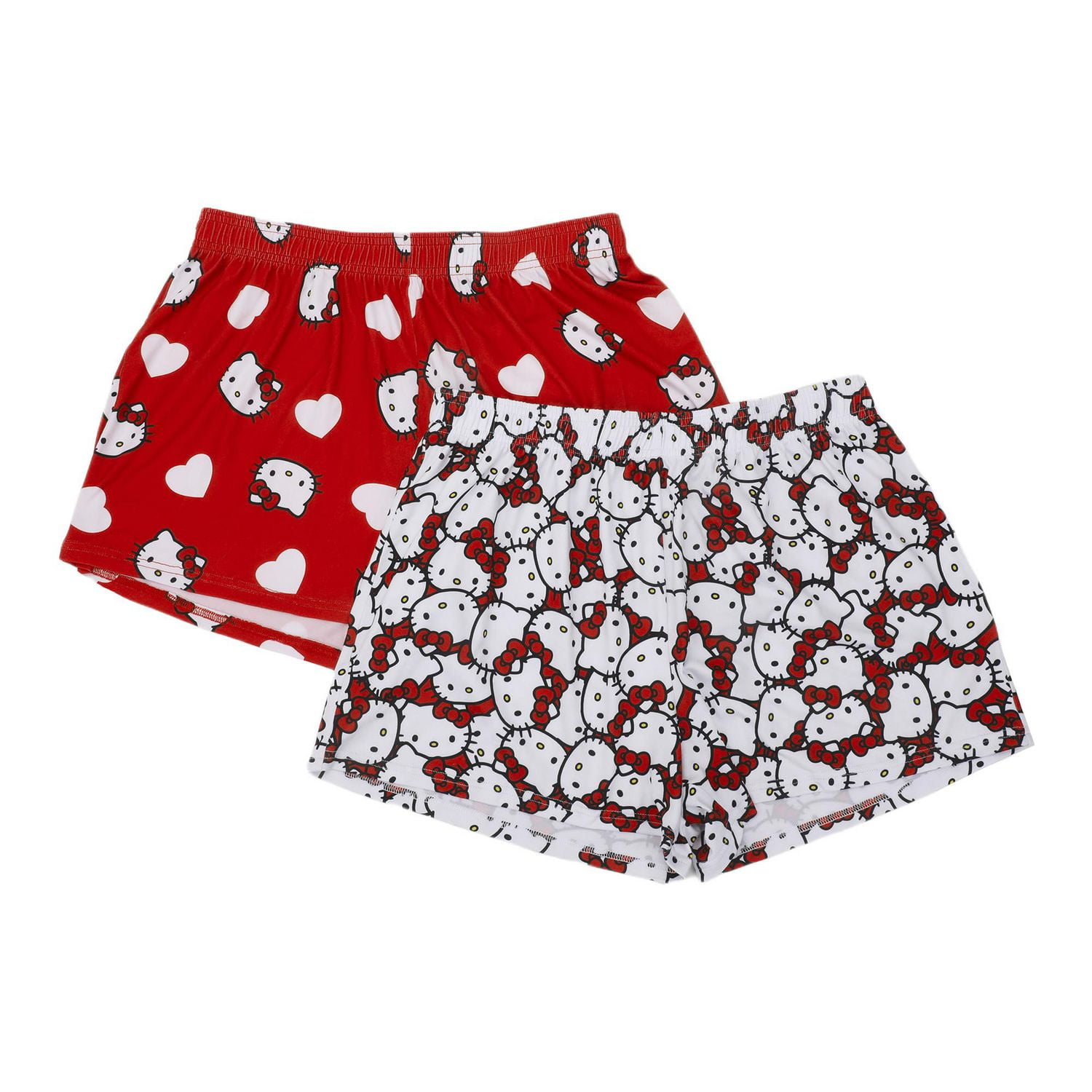 Click here for Bioworld Womens 2-Pack Hello Kitty Sleep Shorts -... prices