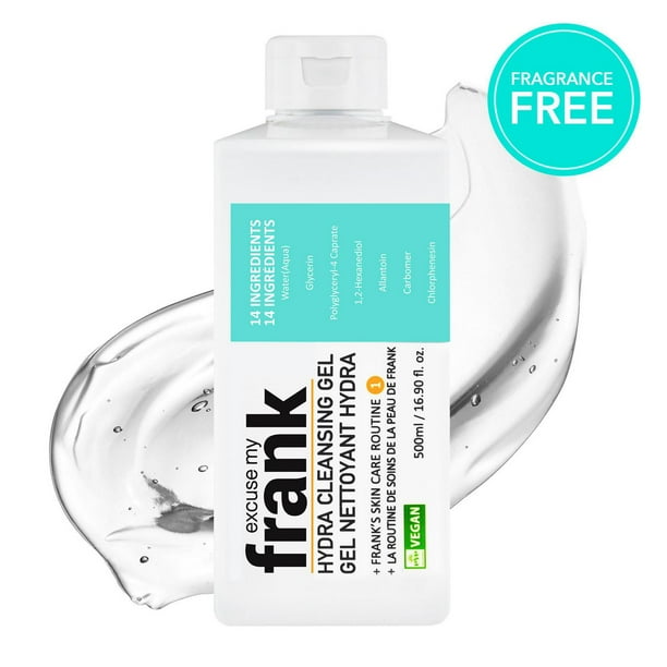 Excuse My Frank Hydra Cleansing Gel, Cleansing gel (500mL) - Walmart.ca