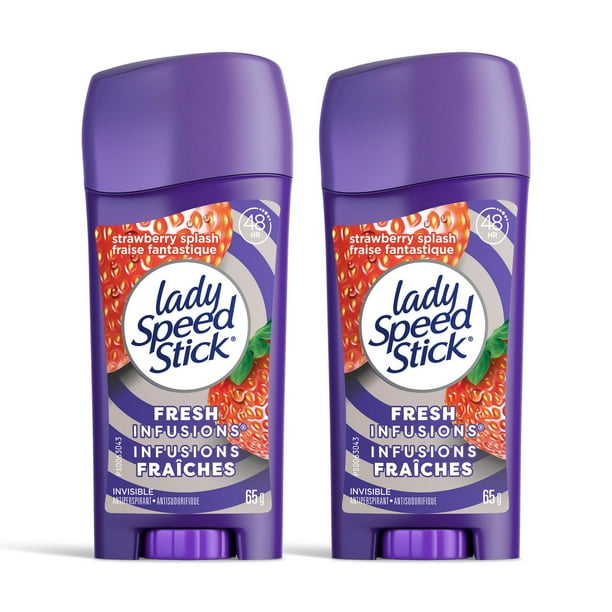 Lady Speed Stick Antiperspirant Deodorant For Women, Fresh Infusions ...
