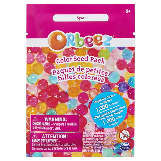Orbeez, Spa Color Seed Pack with 1,000 Orbeez Seeds to Grow, for Kids ...