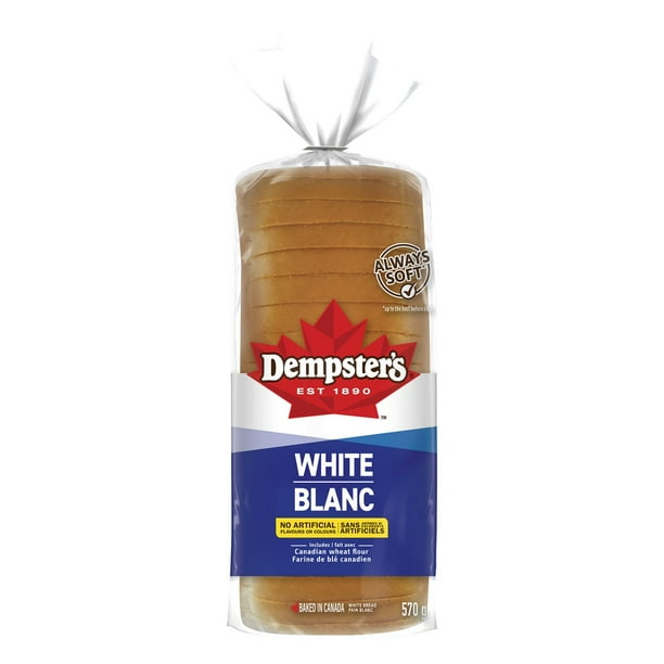 Dempster’s® White Bread, 570 g - Walmart.ca