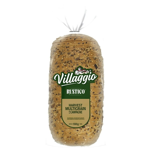 Villaggio® Rustico™ Harvest Multigrain Bread, 550 g - Walmart.ca