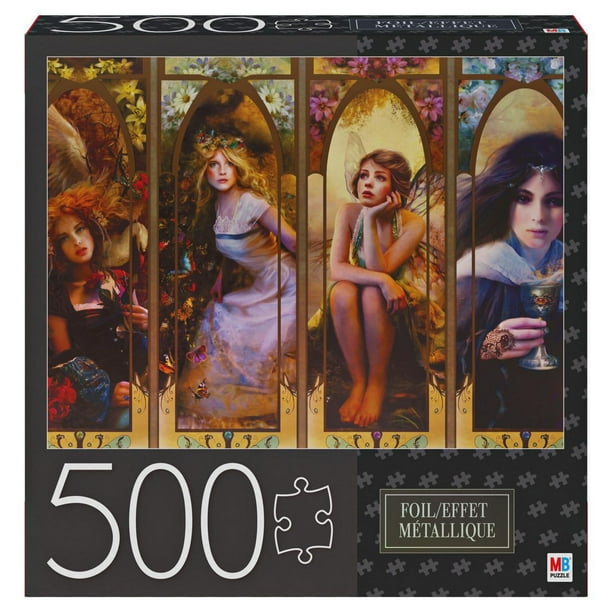 500-Piece Adult Jigsaw Puzzle with Foil Accents, Ethereal Spirits ...