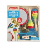 Melissa & Doug Music Makers 7-Piece Wooden Musical Instrument Set, 1 to ...