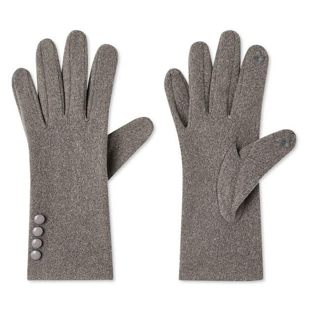 Time and Tru Women's Velvet Gloves - Walmart.ca