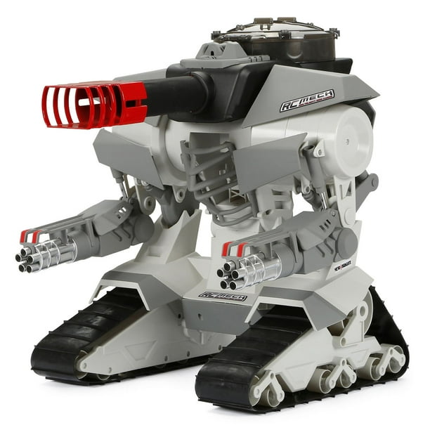 New Bright RC Mech Robo Cannon Radio Control Robot - Grey - Walmart.ca