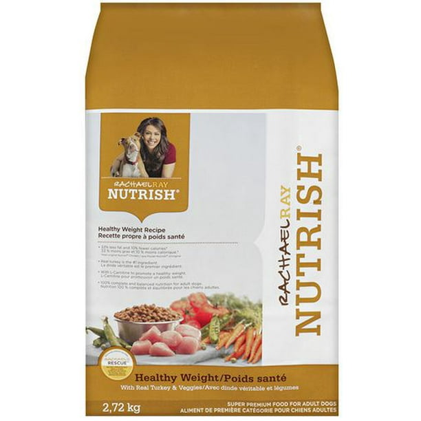 Rachael Ray Nutrish Healthy Weight with Real Turkey & Veggies, 2.72KG ...