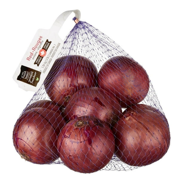 Red Onions, Bagged, Your Fresh Market, 1.36 kg - Walmart.ca