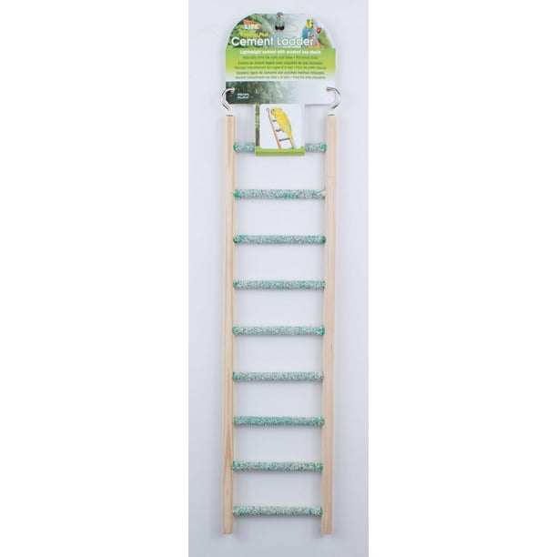 Penn-Plax 9 Step Ladder, Wood and Cement Ladder - Walmart.ca