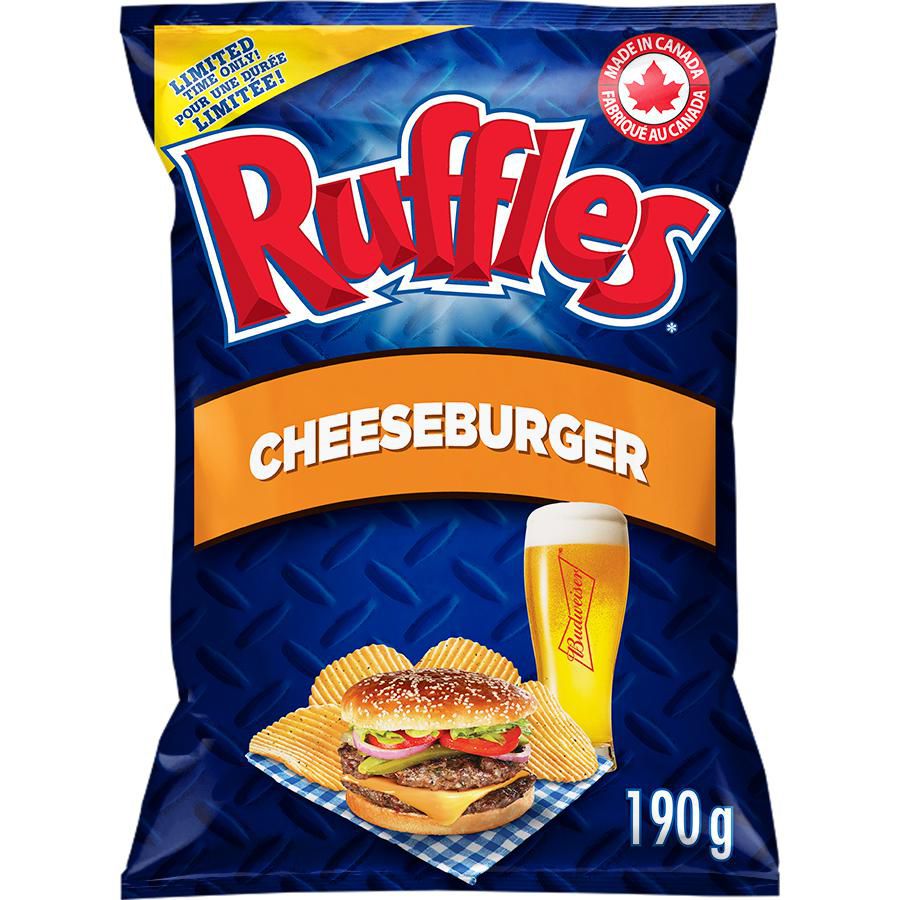 Ruffles Cheeseburger Potato Chips | Walmart Canada