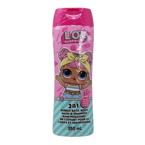 LOL SURPRISE 3IN1 350ML - TWIN PACK, Wash and play with bubbles ...