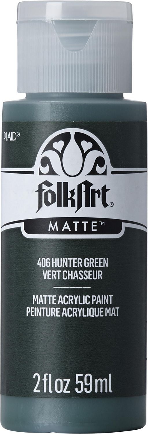 Folkart Acrylic Craft Paint 2 oz Hunter Green | Walmart Canada